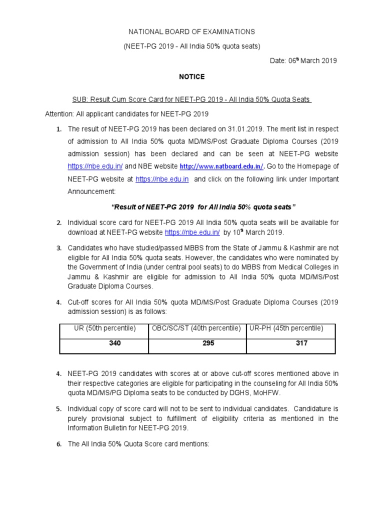 Notice: and Click On The Following Link Under Important Announcement ...