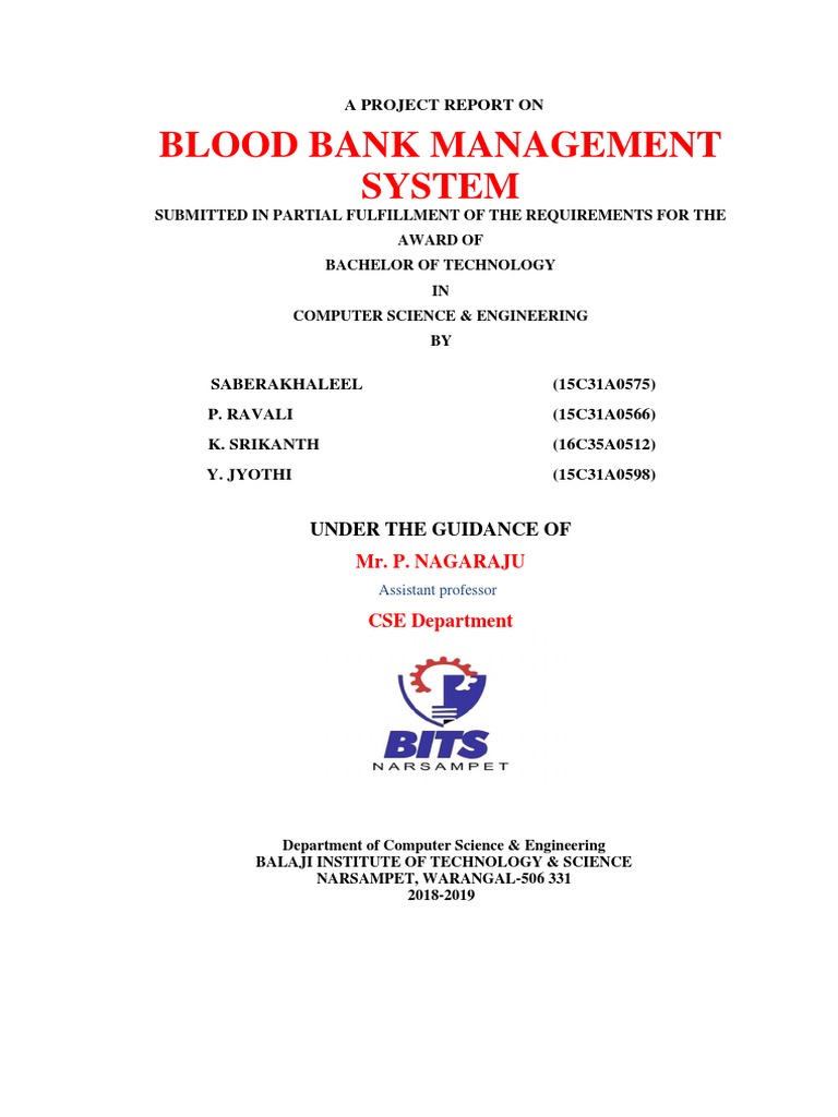 A PROJECT REPORT ON Bbms | PDF | Software | Digital Technology