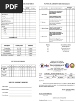DepED Intake Sheet Forms Per DO 40, S. 2012 | PDF