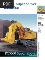 Escavadeira CAT 6050 - 6050 - FS | PDF | Horsepower | Electric Motor