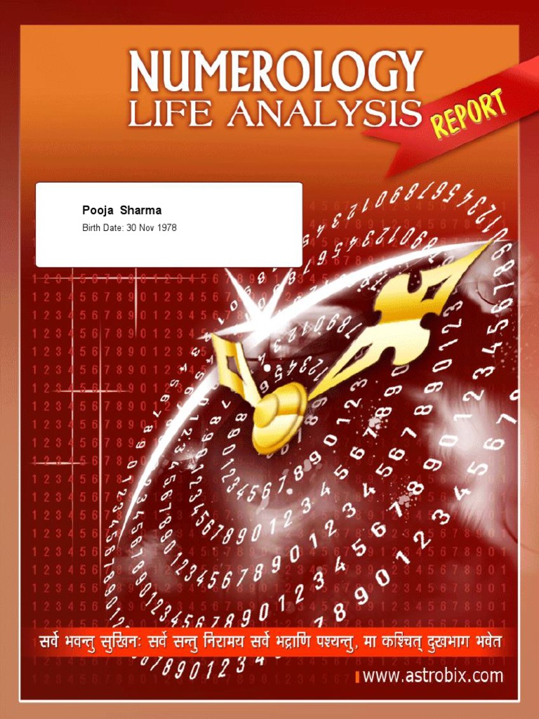 Numerology Sample | PDF | Emotions | Thought