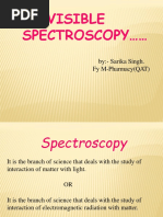 UV Visible Spectroscopy Notes | PDF | Chromophore | Ultraviolet–Visible ...