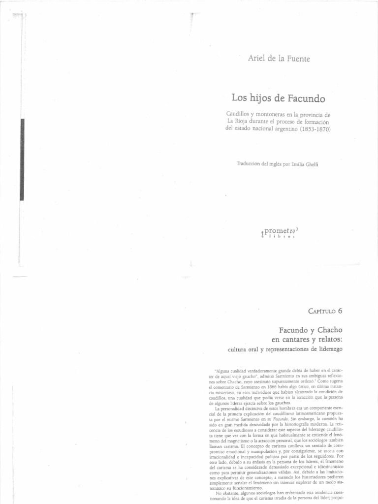 Los Hijos de Facundo PDF | PDF