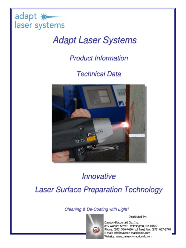 DM Adapt Laser Sys Prod Tech Data PDF | PDF | Laser | Optics