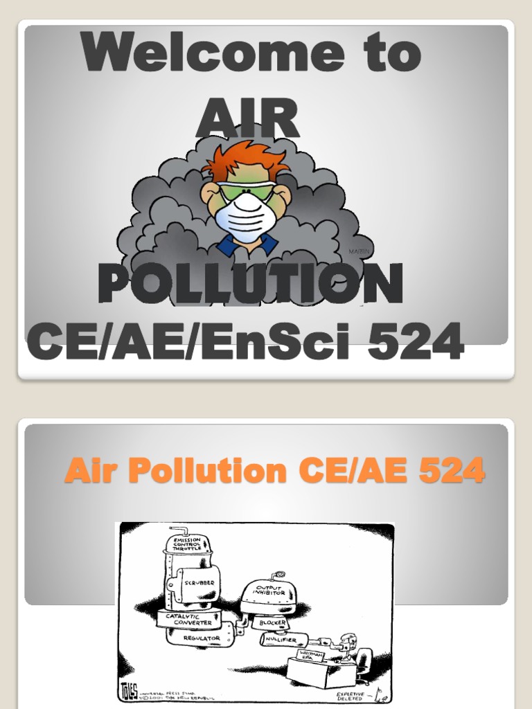 Introduction To Air Pollution | PDF | Air Pollution | N Ox