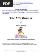 The Kite Runner: A Tale of Friendship | PDF