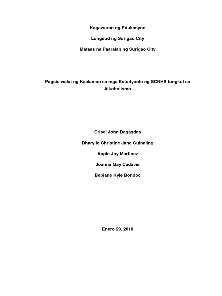 Filipino Research | PDF