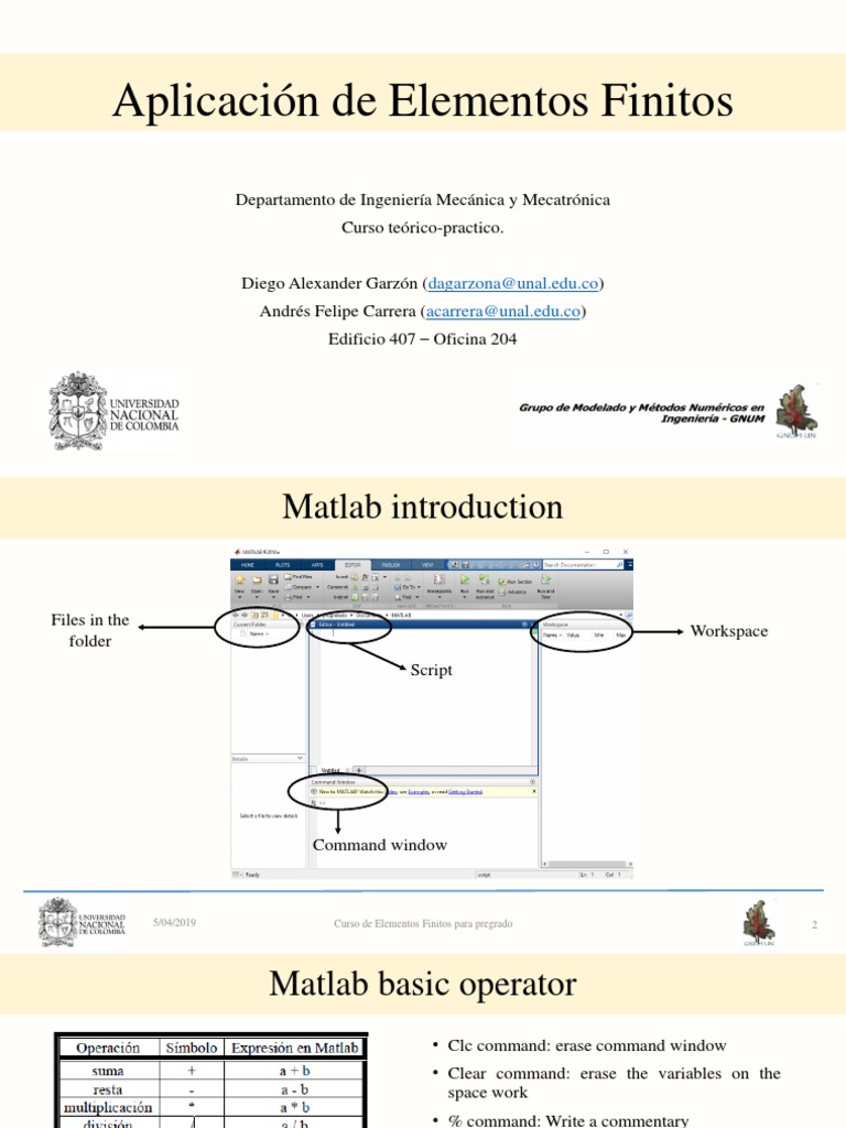 Finite Element Course Guide | PDF | Matlab | Function (Mathematics)