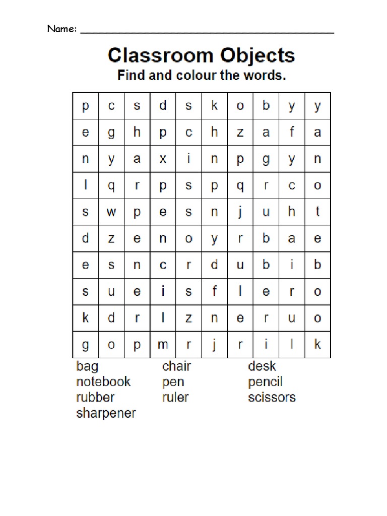 Word Search | PDF