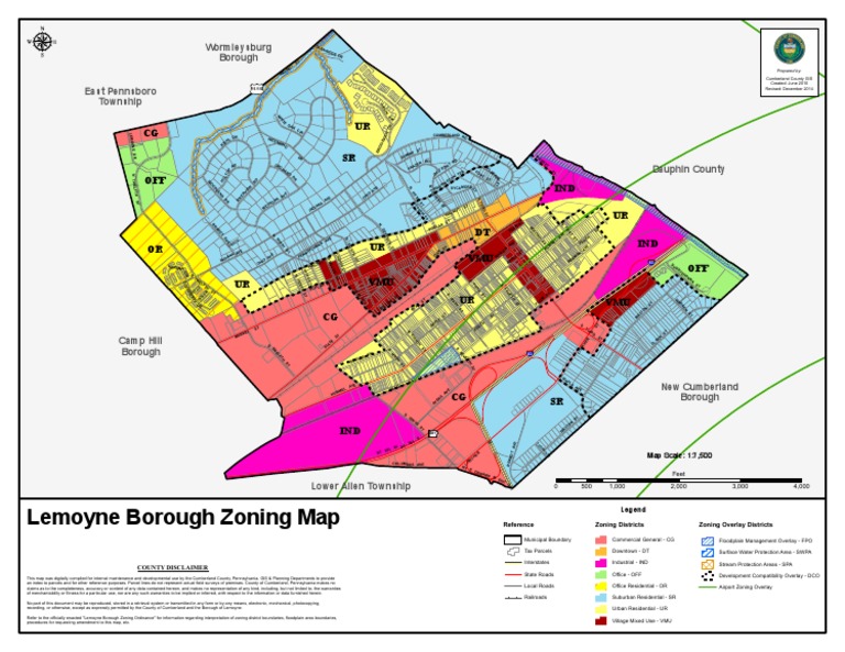 Lemoyne Zoning Map | PDF