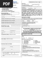 TWI Enrolment Form From Rev 25 1 Thai Version (August 20) | PDF ...