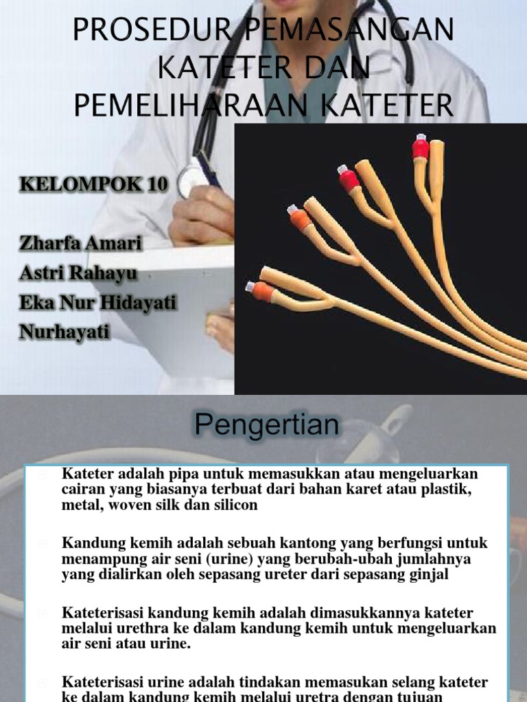 Prosedur Pemasangan Kateter | PDF