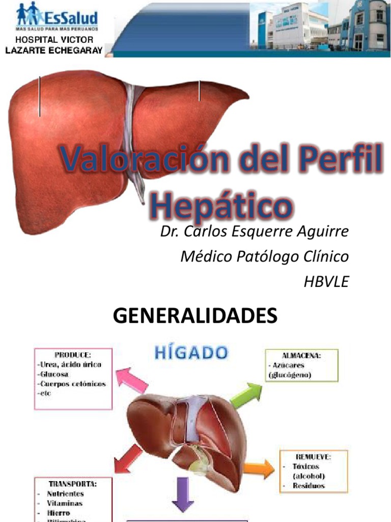Valoración Del Perfil Hepático | PDF | Transaminasa | Hepatitis