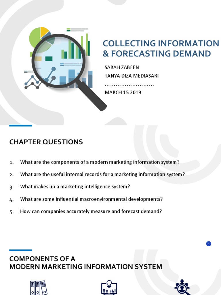 Collecting Information & Forecasting Demand | PDF | Information System | Marketing