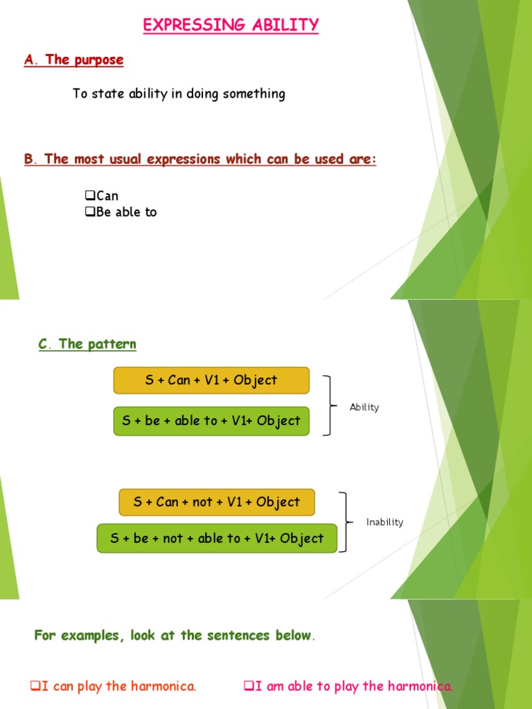 Expressing Ability | PDF