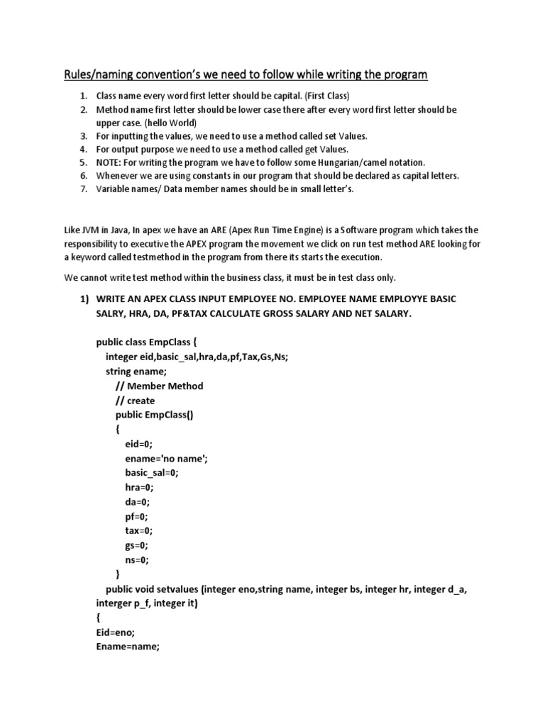 Rules Pdf Constructor Object Oriented Programming Programming