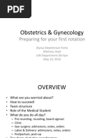 OBGYN H&P Guide | PDF