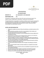 Receptionist Checklist | PDF