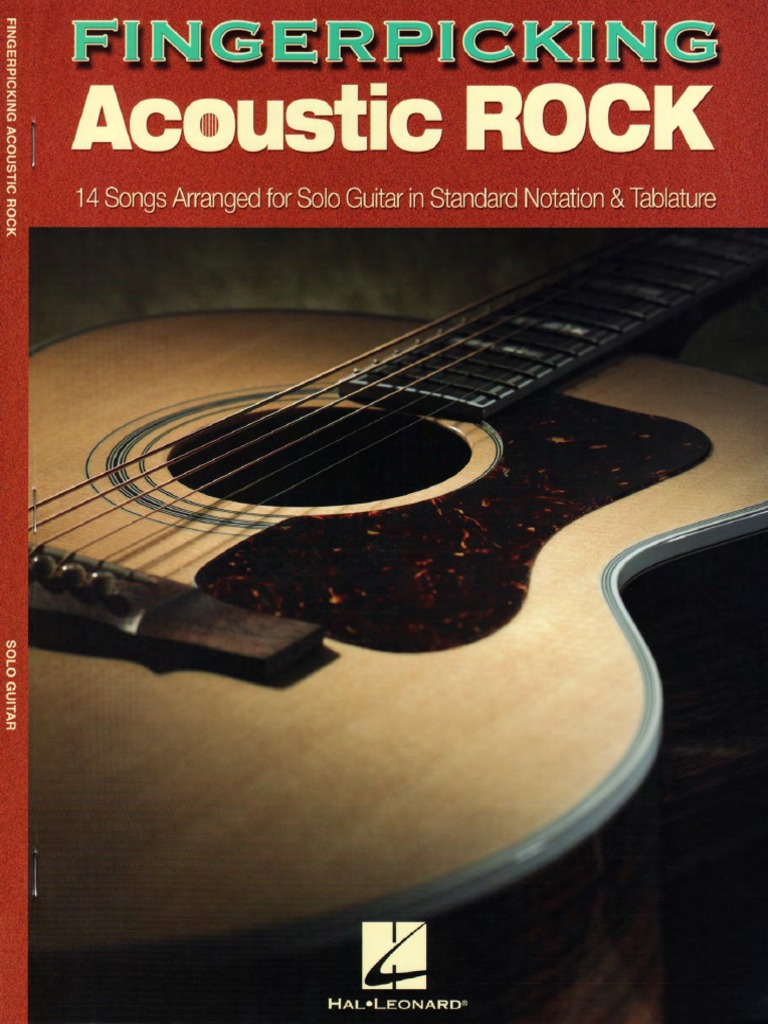 Fingerpicking Acoustic Rock 14 Songs PDF | PDF