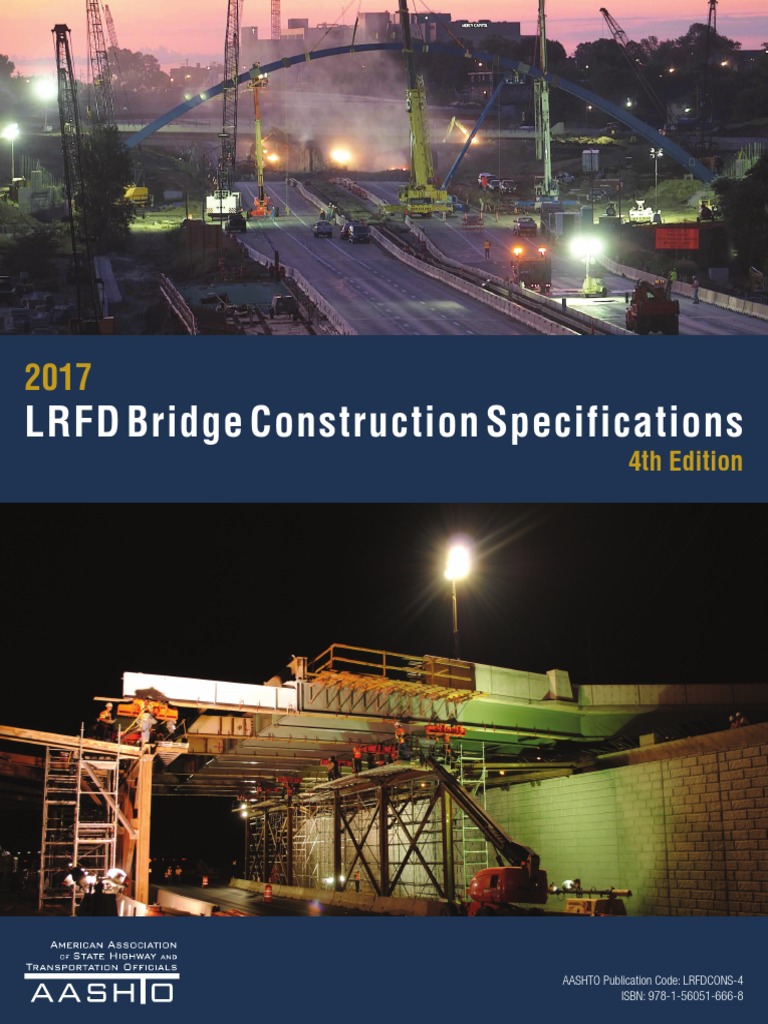 LRFD Bridge Construction Specifications: 4th Edition | PDF | Deep ...