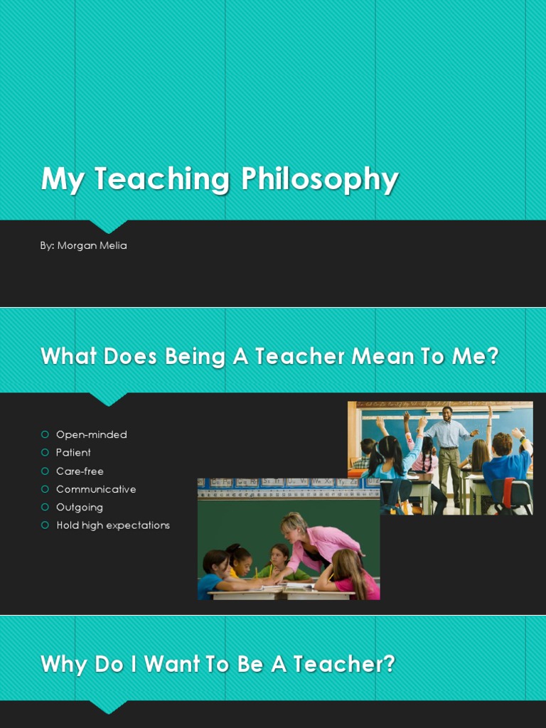 My Teaching Philosophy Powerpoint Final | PDF | Career & Growth | Wellness