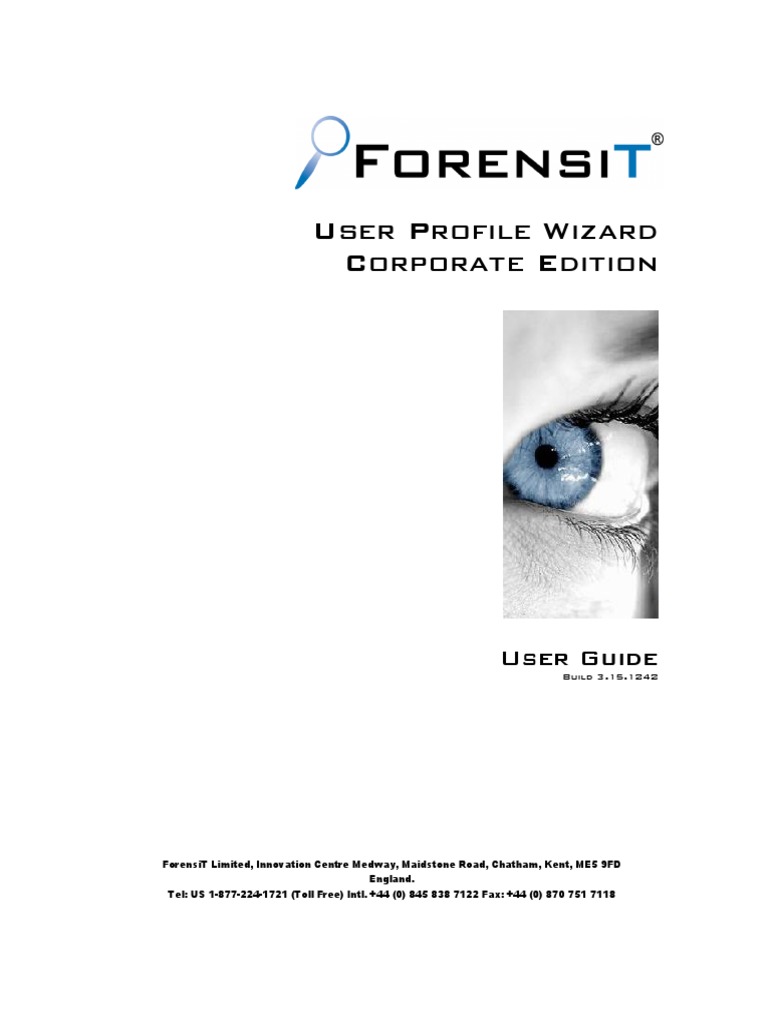 User Profile Wizard Corporate User Guide PDF | PDF | Command Line ...