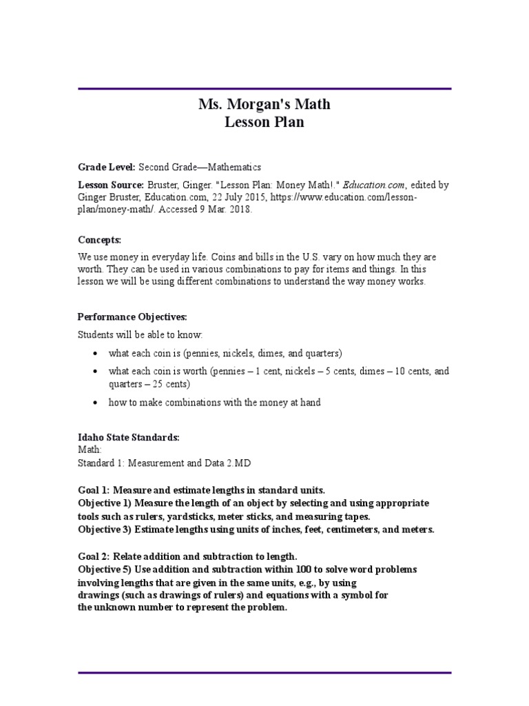 Lesson Plan - Start - Start 3 | PDF | Nickel (United States Coin ...