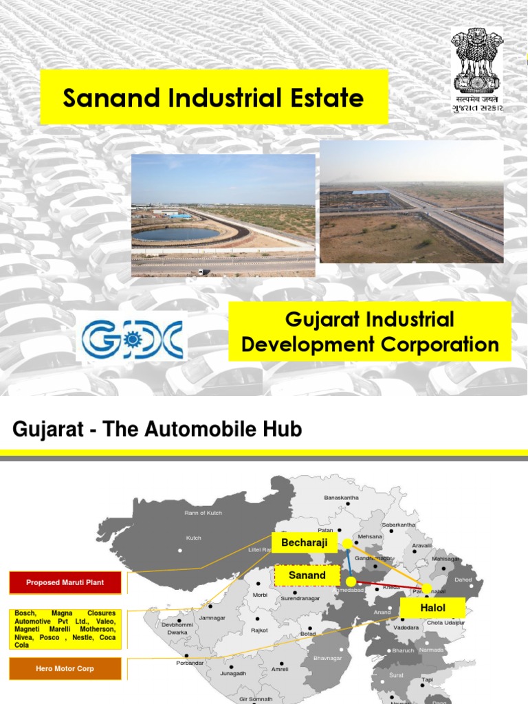 GIDC Sanand Industrial Estate 27-10 | PDF | Gujarat | Interest