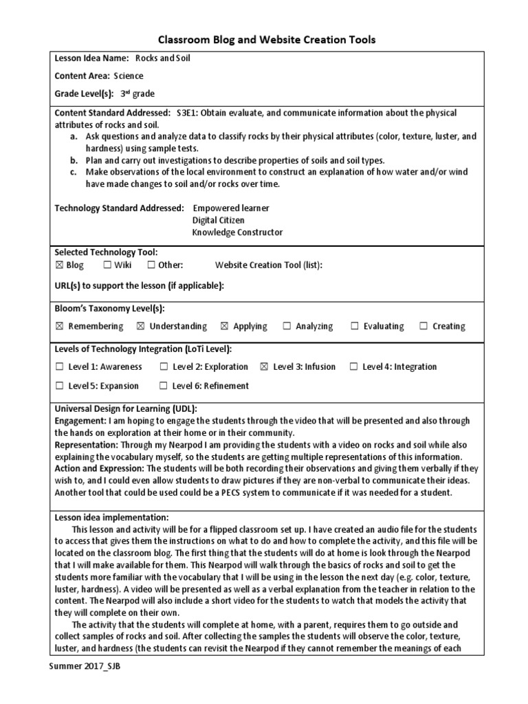 Classroom Blog and Website Creation Tools | PDF | Homework | Behavior ...