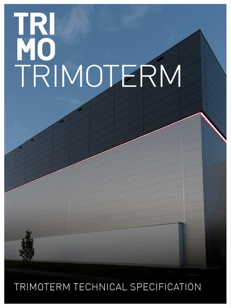 Trimoterm Technical Specification | PDF | Building Technology ...
