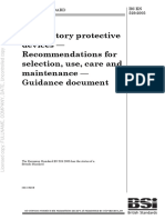 Overview of EN149 Respirator Standards | PDF | Equipment | Safety