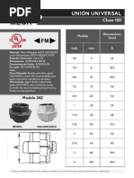 Arandelas Estructurales ASTM F-436 | PDF