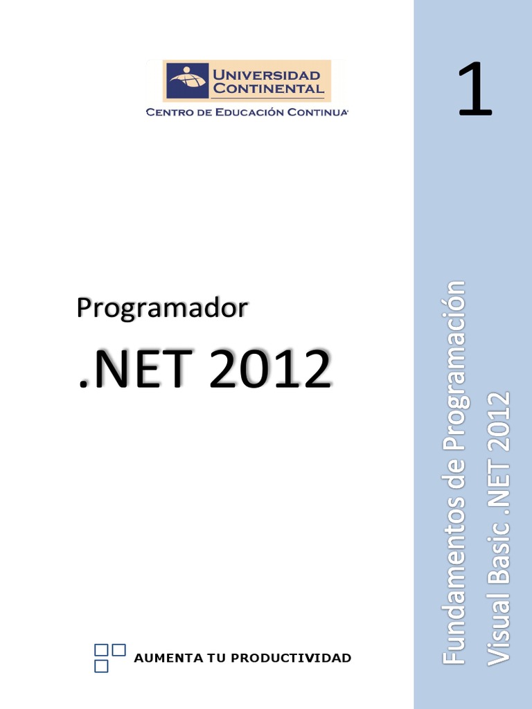 1 Manual Visual PDF | PDF | Entorno de desarrollo integrado | Microsoft ...