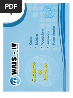 WAIS IV. Cuadernillo de Respuesta 1. Búsqueda de Símbolos y Clave de Números PDF | PDF