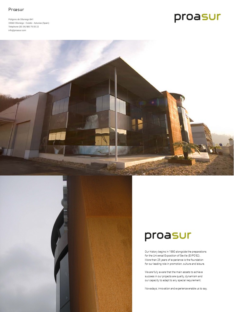 2017-05-15 Proasur Catalog ENG | PDF | World's Fair | Engineering