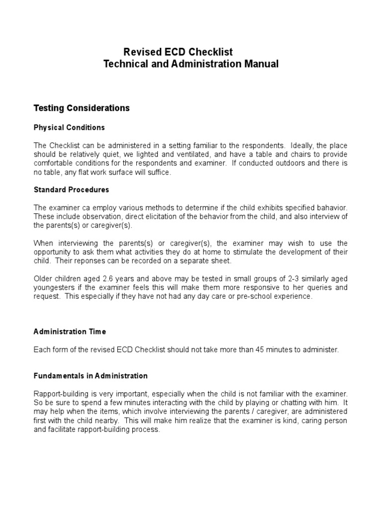 Revised Technical and Administration Manual | PDF | Sibling | Toys