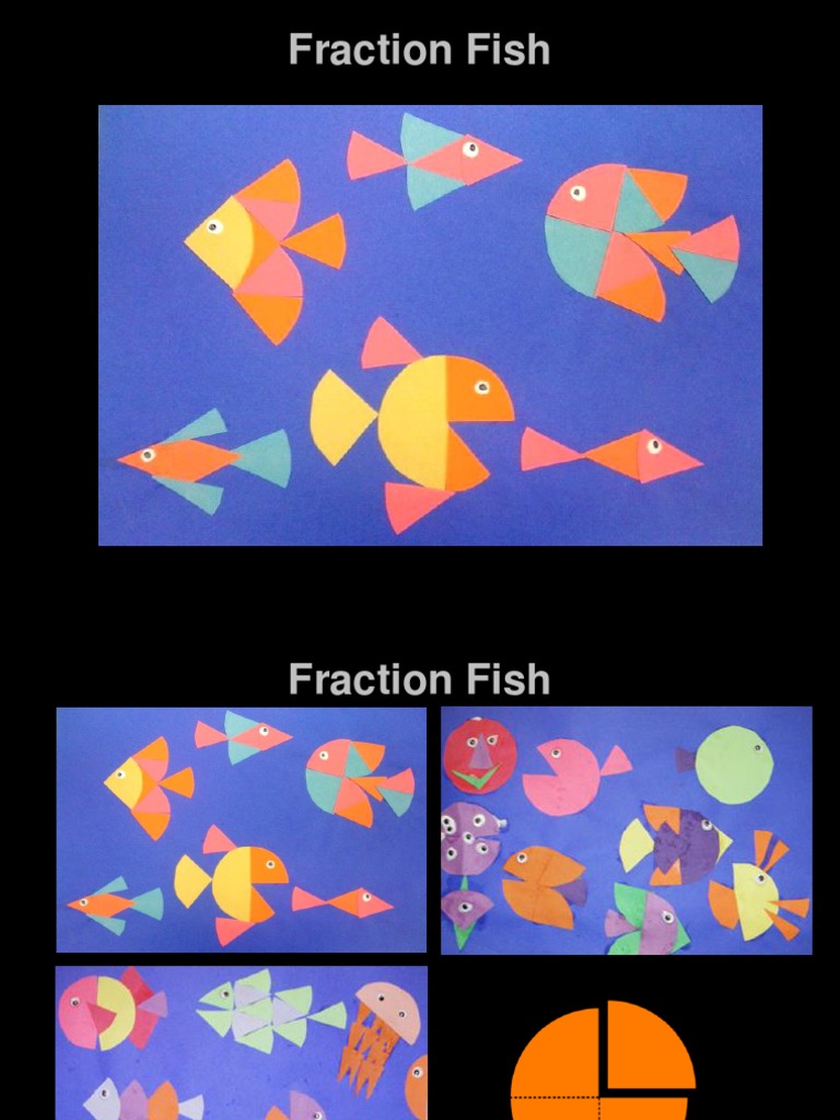 Creative Fraction Fish Art Project | PDF | Foreign Language Studies ...
