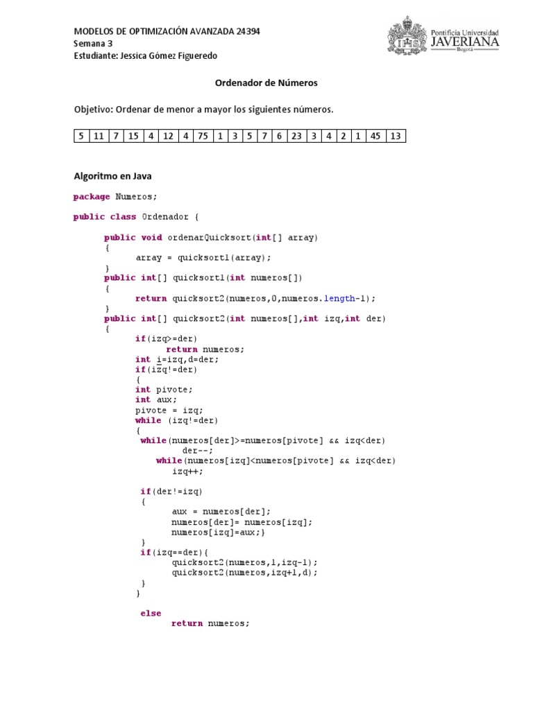 Ordenador de Numeros | PDF | Métodos y materiales de enseñanza ...