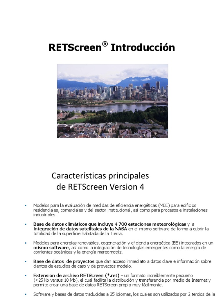 Ejercicios RetScreen | PDF | Fotovoltaica | Panel solar