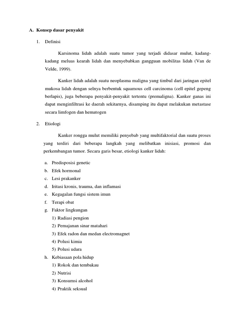 Dokumen - Tips - LP Ca Lidah | PDF