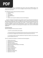 PNP Operational Support Units and Their Respective Functions | PDF ...