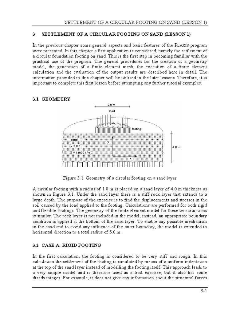Plaxis | PDF | Parameter (Computer Programming) | Finite Element Method