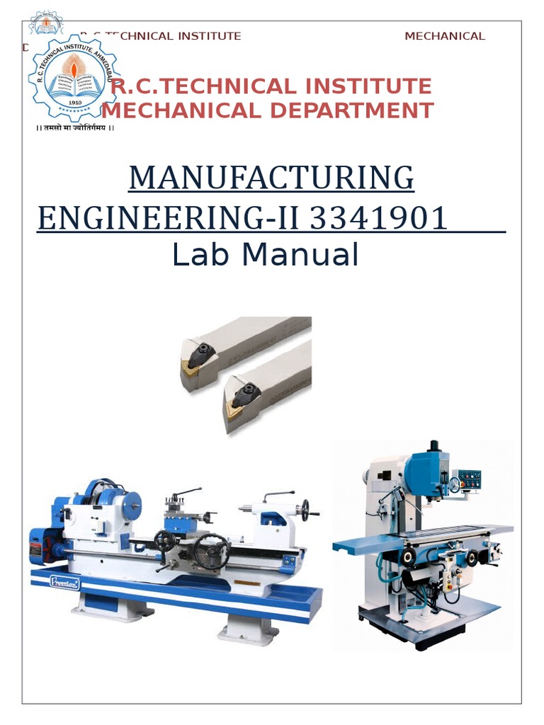 Me-2 Updated Manual | PDF | Machining | Grinding (Abrasive Cutting)