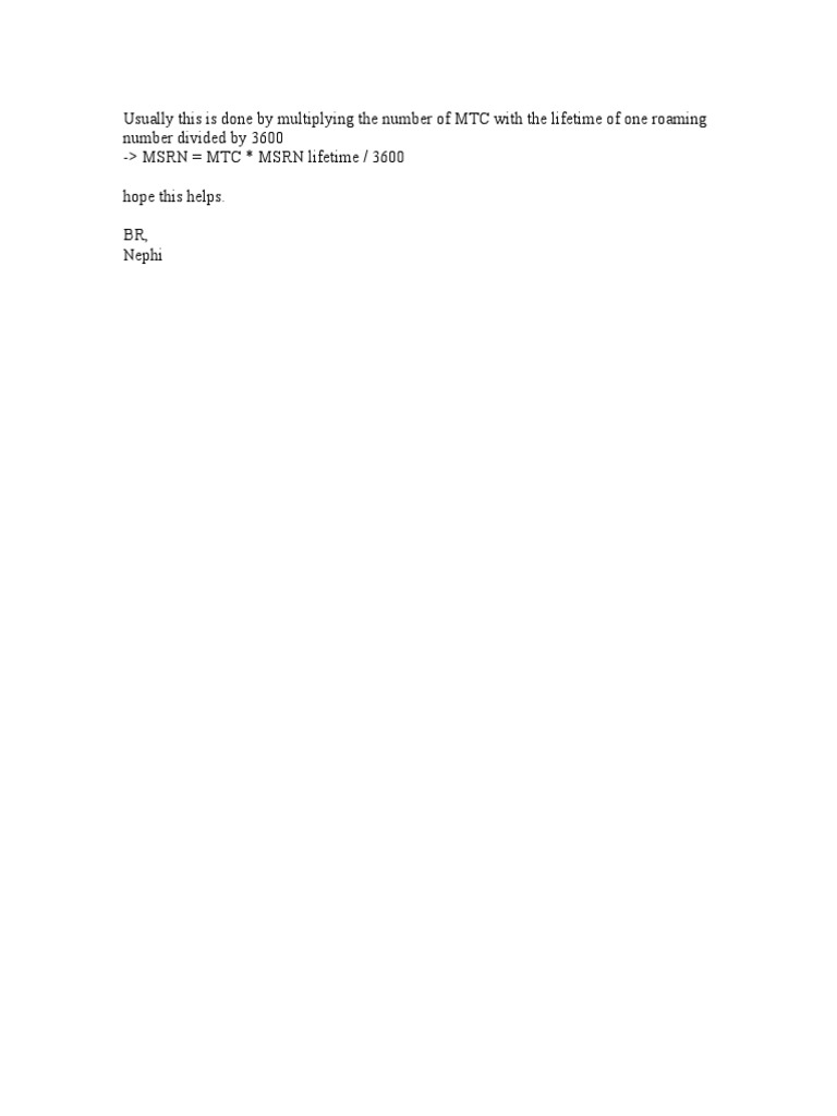MSRN | PDF