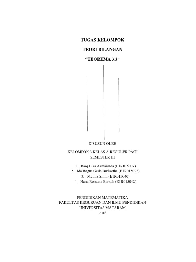 Teorema Bilangan Prima dan FPB KPK | PDF | Metode & Bahan Ajar