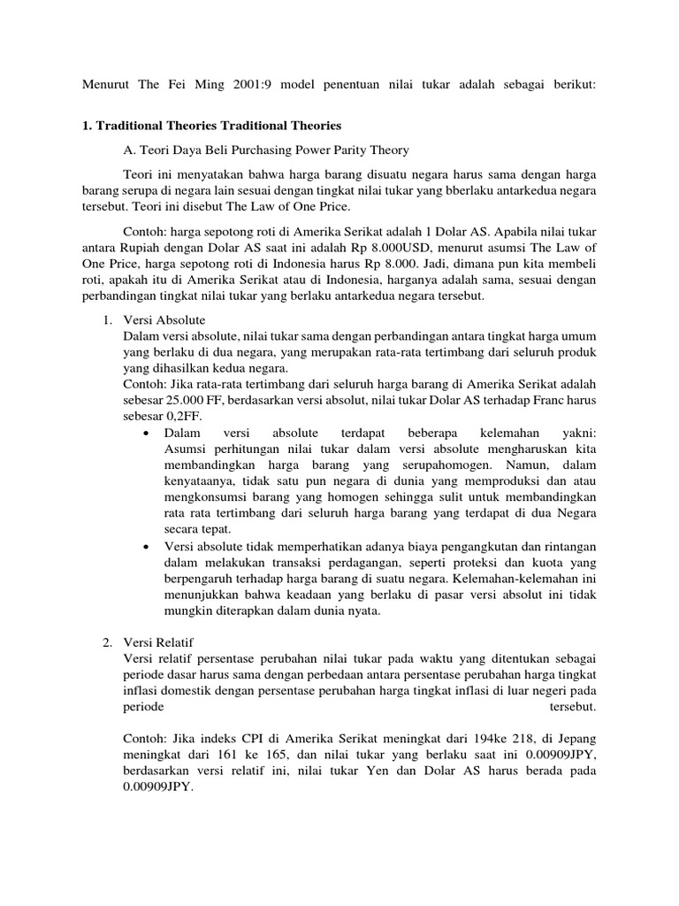 Menurut The Fei Ming 2001 | PDF