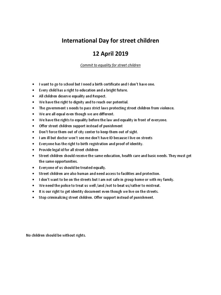 Child Protection | PDF