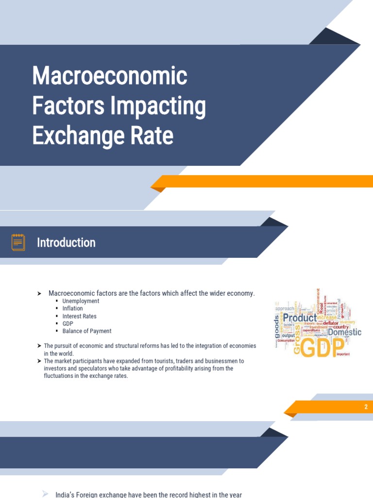 Macroeconomic Factors Impacting Exchange Rate | PDF | Exchange Rate ...