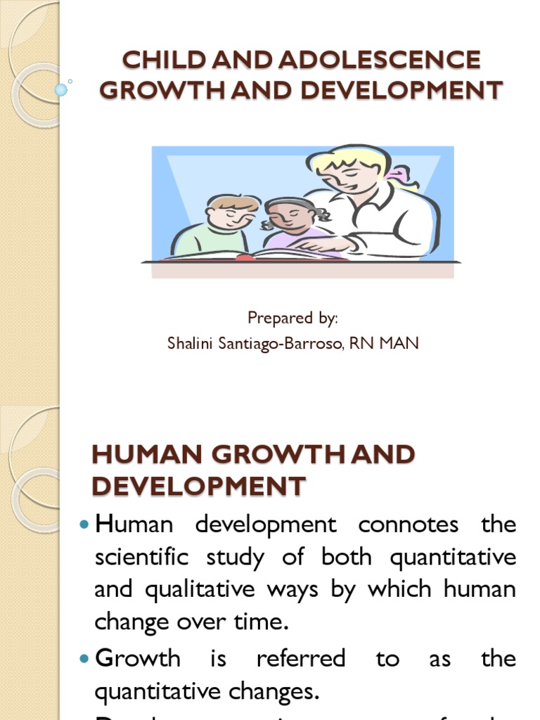 Child and Adolescent Growth and Development (Autosaved) | PDF ...