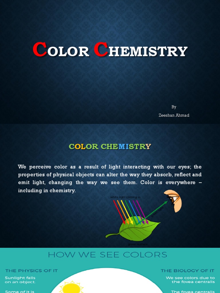 Color Chemistry | Dye | Pigment